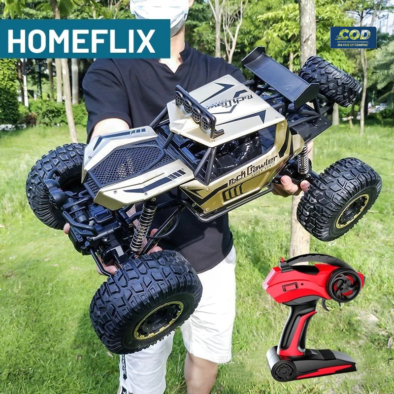 Jual Mainan Mobil Remote Control Besar 1:8 Bahan Alloy 4WD 50cm Off ...
