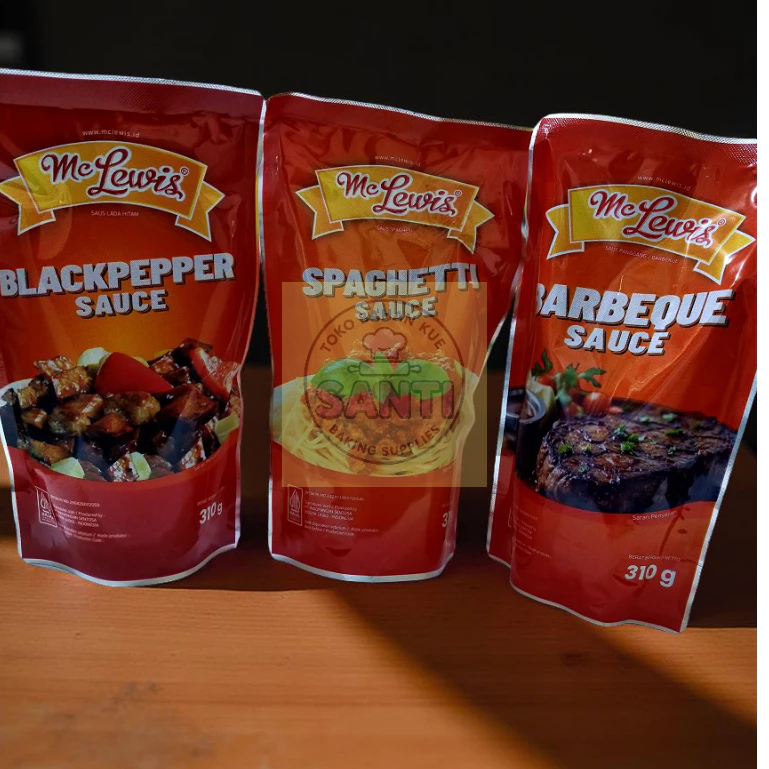 Jual McLewis Mc Lewis| Spaghetti BBQ Barbeque Black Pepper Sauce | 310 ...
