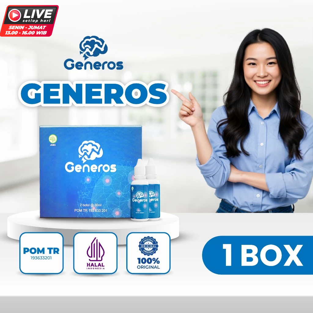 Jual GENEROS DISTRIBUTOR OFFICIAL Paket 1 Box Madu Herbal Memelihara ...
