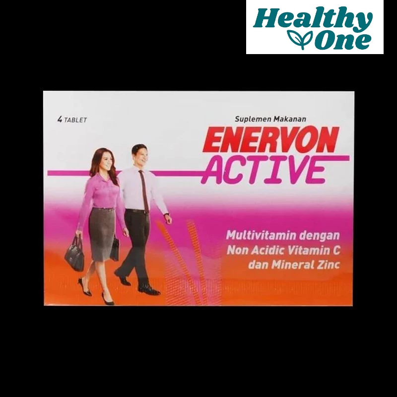 Jual ENERVON ACTIVE 1 STRIP 4 TABLET | Shopee Indonesia