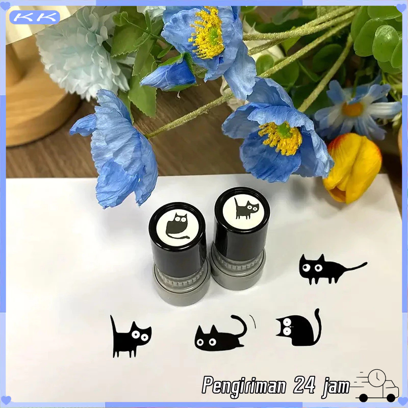 Jual (COD) Cute Character Stamp Cap Sekolah / karakter tangan anak lucu ...