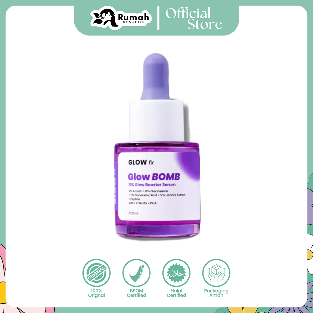 Jual GLOW FX Glow Bomb Serum 20ml | Shopee Indonesia