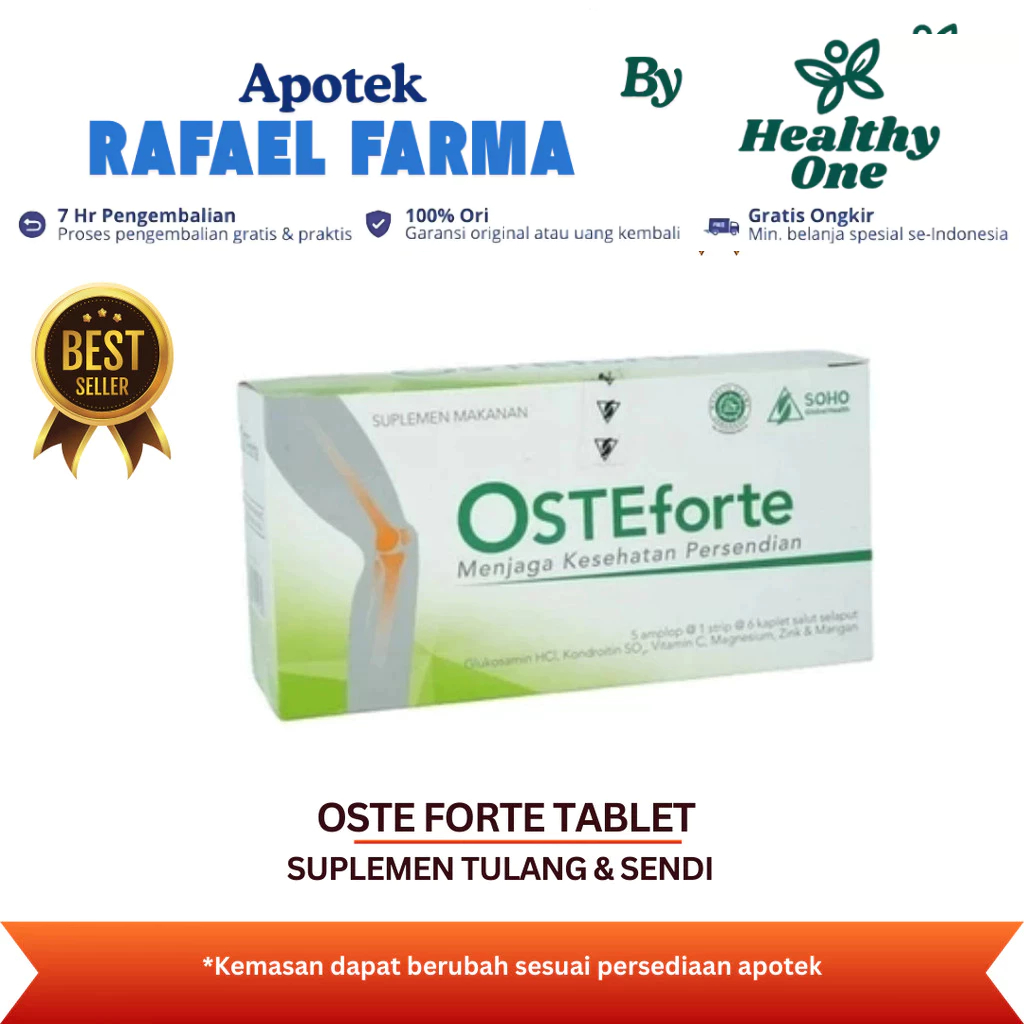 Jual OSTE FORTE TAB 1 STRIP 6 TABLET | Shopee Indonesia