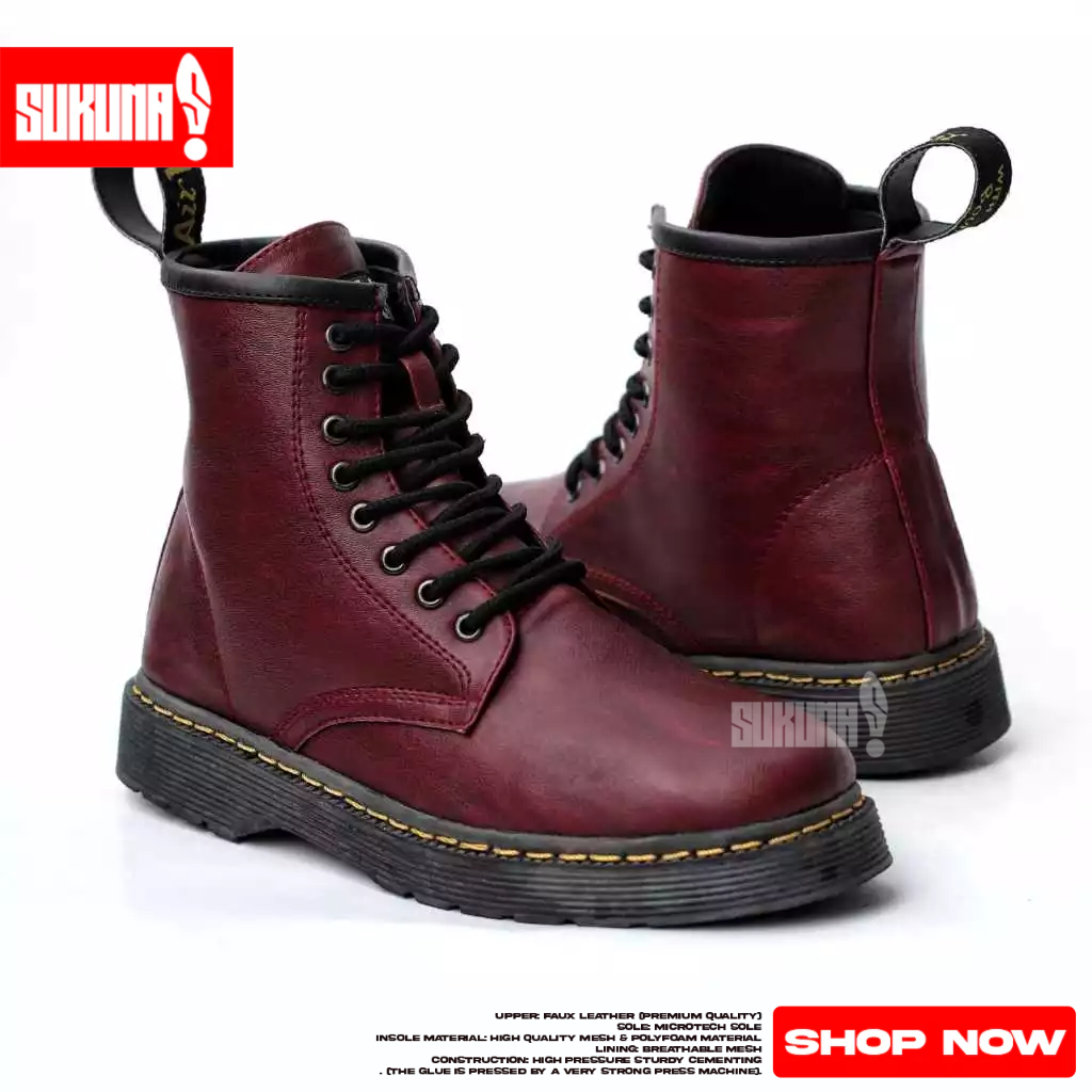 Jual Sepatu Docmart Boots Pantofel Pria - JAGAT | Shopee Indonesia