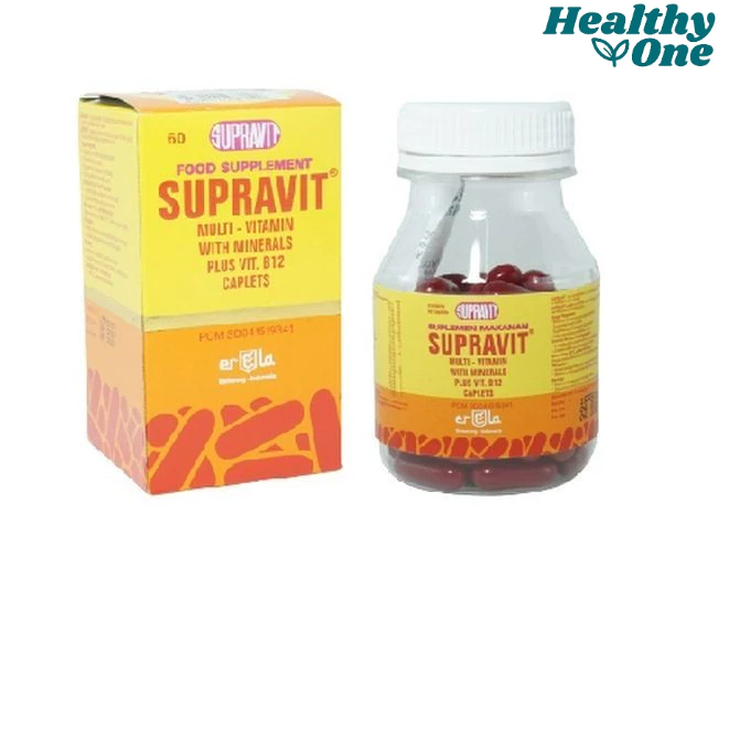 Jual SUPRAVIT MULTI VITAMIN 1 BOTOL 30 TABLET | Shopee Indonesia