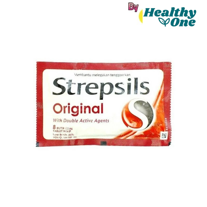 Jual STREPSIL ORIGINAL POUCH 8 TABLET HISAP | Shopee Indonesia