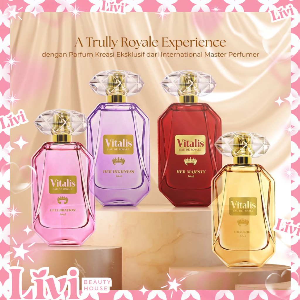 Jual LIVI - Vitalis Eau De Royale 50ml | Shopee Indonesia