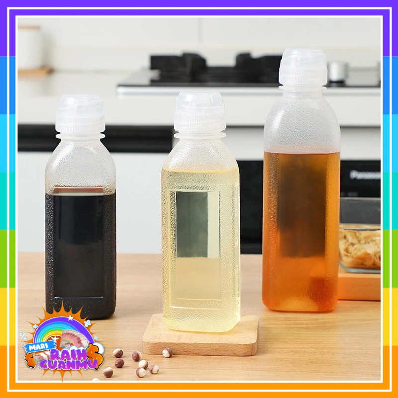 Jual MRC Botol Minyak Saus Kecap Anti Tumpah 500ml & 300 ml Botol Saos ...