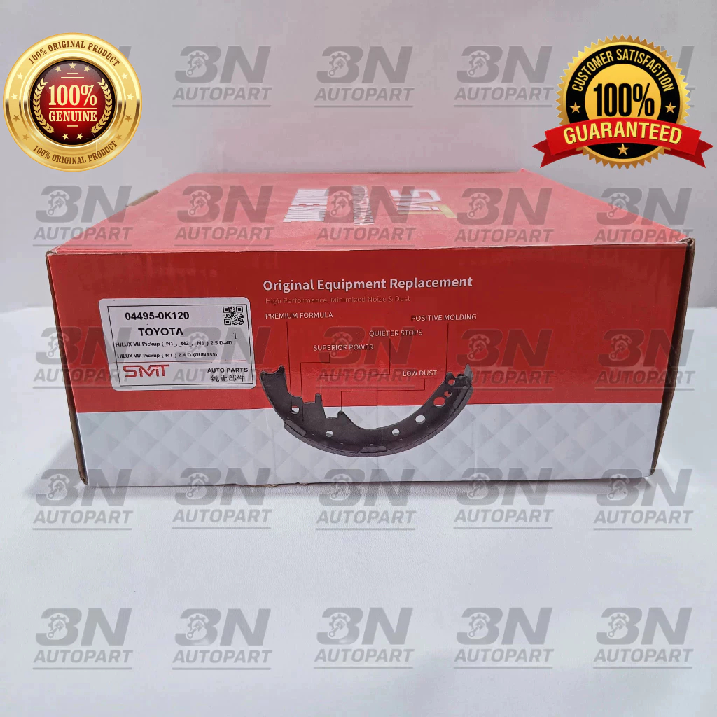 Jual SMT Brake Shoe Kampas Rem Sepatu Rem Belakang Fortuner Hilux ...