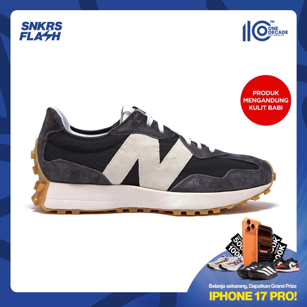 Jual NEW BALANCE 327 BLACK PHANTOM Sepatu Sneakers Pria - MS327KB1 ...