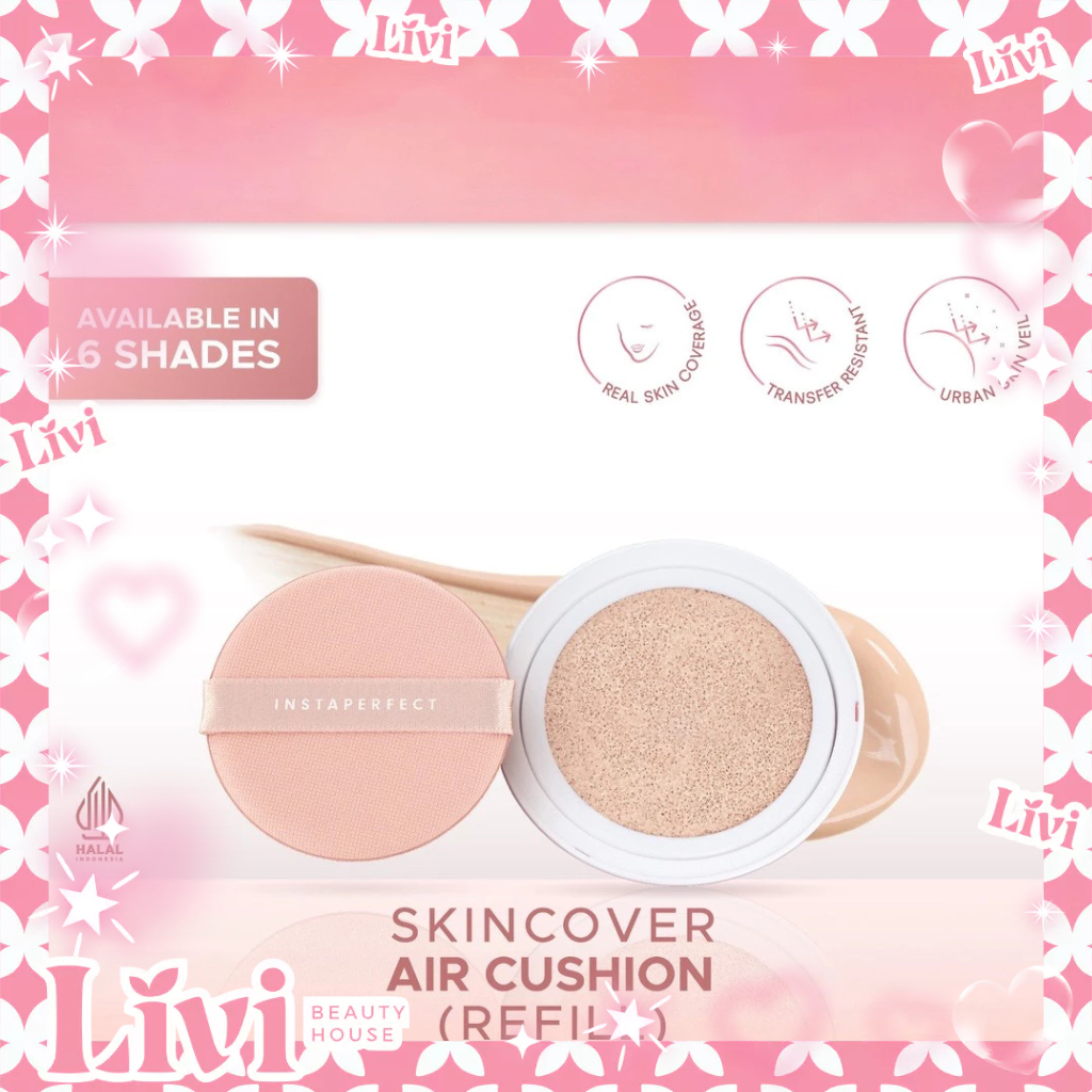 Jual LIVI - Instaperfect Skincover Air Cushion Refill | Shopee Indonesia