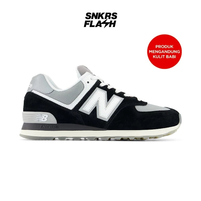 Jual NEW BALANCE 574 Black White Sepatu Sneakers Unisex - U574PBB ...