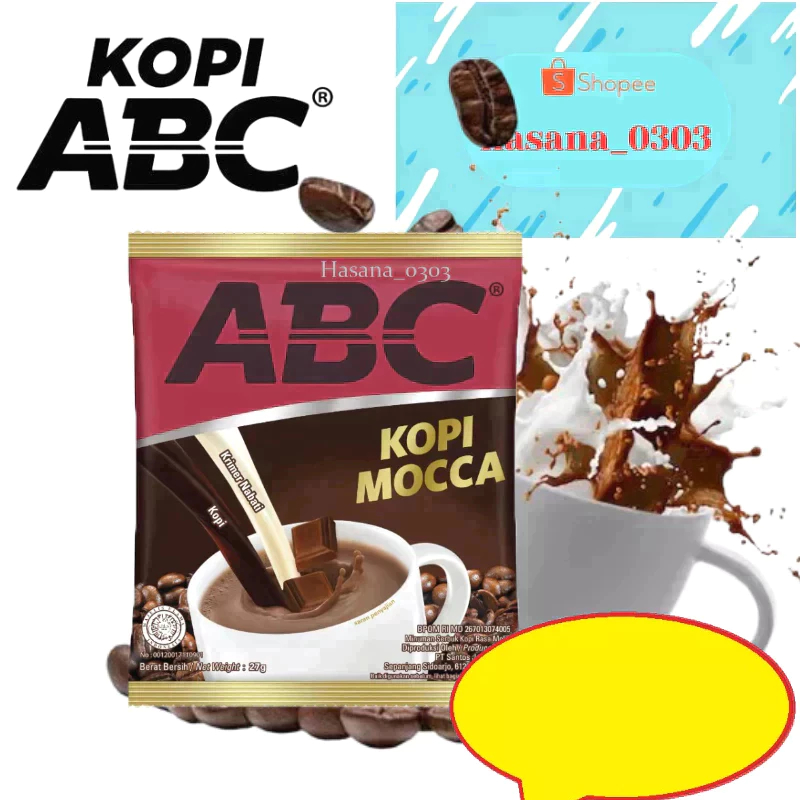 Jual ABC MOCCA isi 10 SACHET [ BELI 5 RENTENG GRATIS GELAS ] | Shopee ...