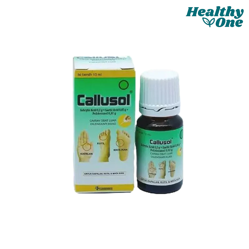 Jual CALLUSOL BOTOL ISI 10 ML OBAT KULIT | Shopee Indonesia
