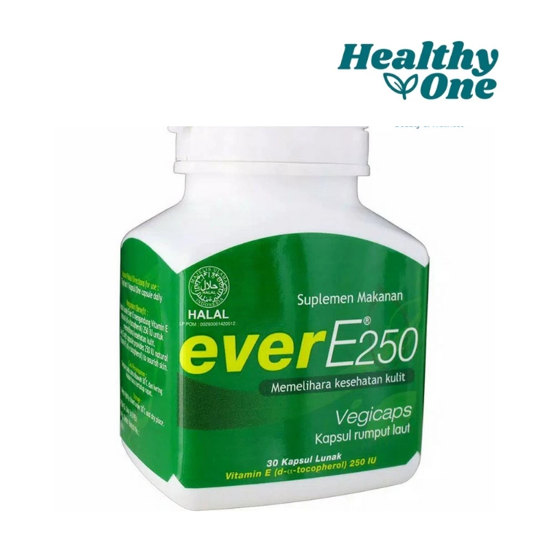 Jual EVER E 250 IU ( 1 BOTOL ISI 30 SOFT CAPSULE) | Shopee Indonesia