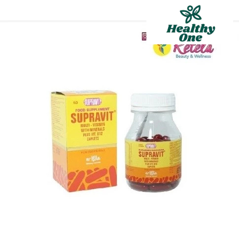 Jual SUPRAVIT MULTI VITAMIN 1 BOTOL 60 TABLET | Shopee Indonesia