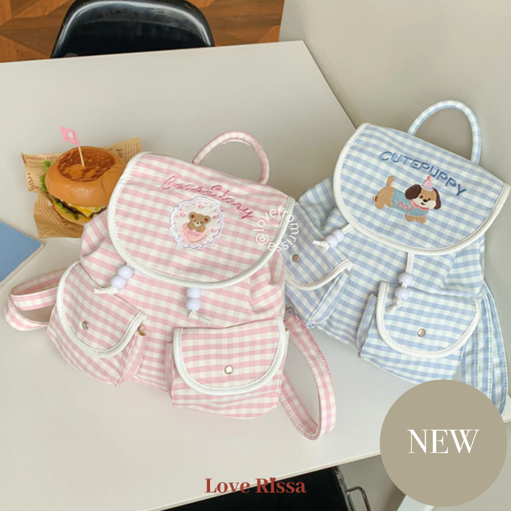 Jual [RISSA] Mini Backpack Pocky Tas Ransel Mini Tas Backpack Kecil ...
