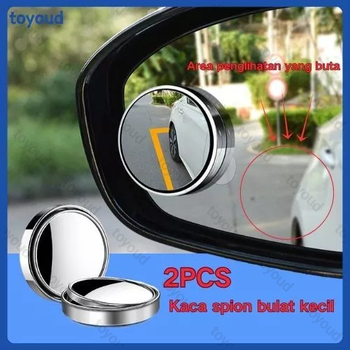 Jual 2PCS Kaca Spion Cermin Titik Buta Cermin Cembung Mobil Cermin ...