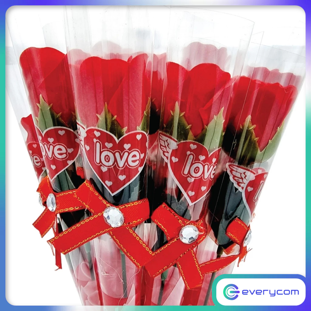 Jual [Instant Delivery Ready] 24 pcs Kuntum Bunga Parfum Mawar Plastik ...