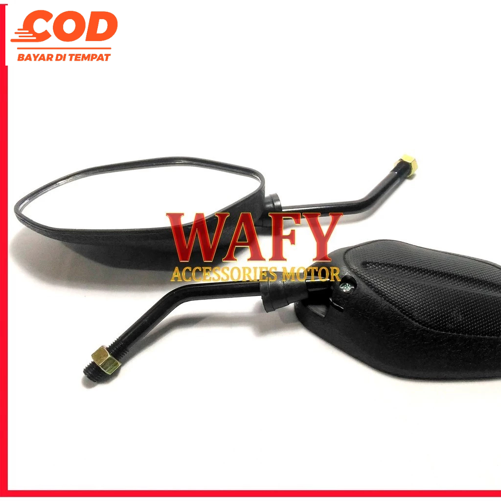 Jual Spion Beat Standard Gagang Hitam Universal Honda Yamaha | Shopee ...
