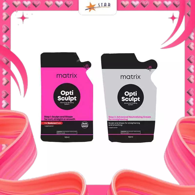 Jual * STAR * Matrix Mini opti Sculpt 125ml / kemasan pink/ pelurusan ...