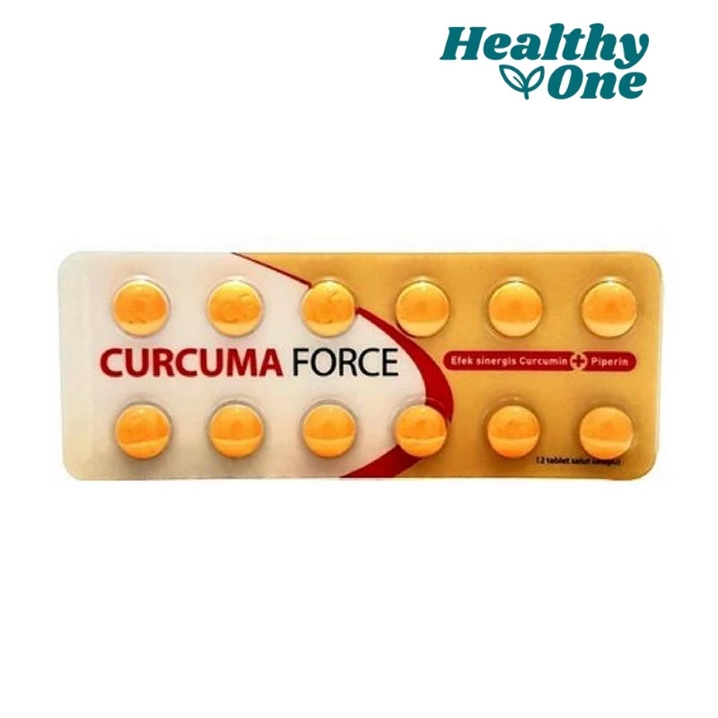 Jual CURCUMA FORCE BLISTER 12 TABLET | Shopee Indonesia