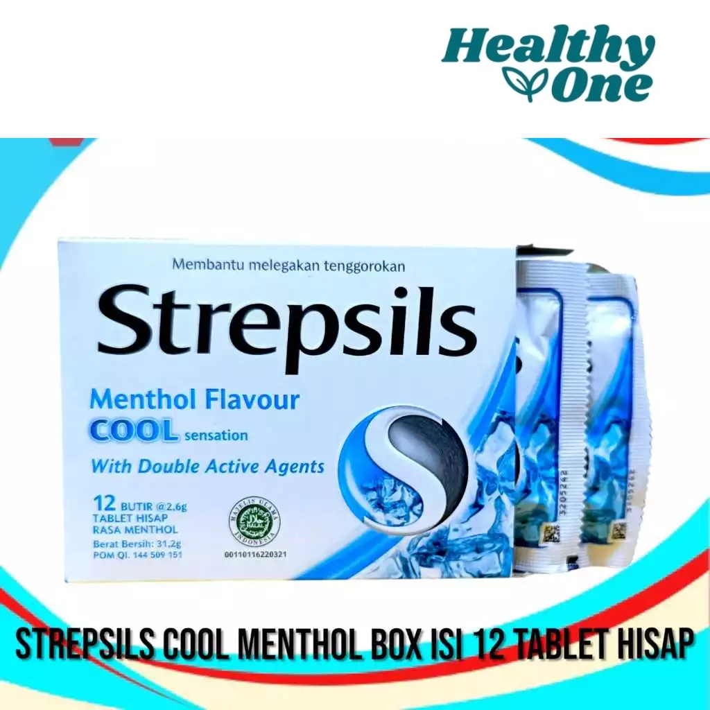 Jual STREPSIL COOL MENTHOL BOX 12 TABLET HISAP | Shopee Indonesia