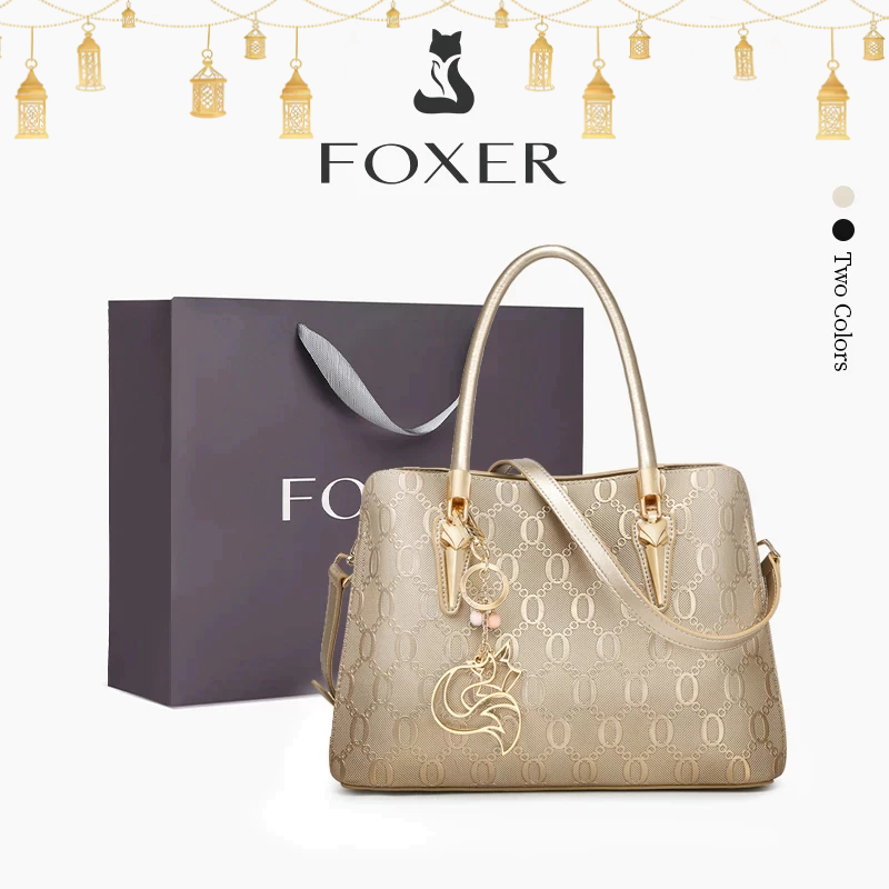 Jual FOXER Tas Selempang Wanita Tas Tangan Kulit Asli Tas Wanita Elegan ...