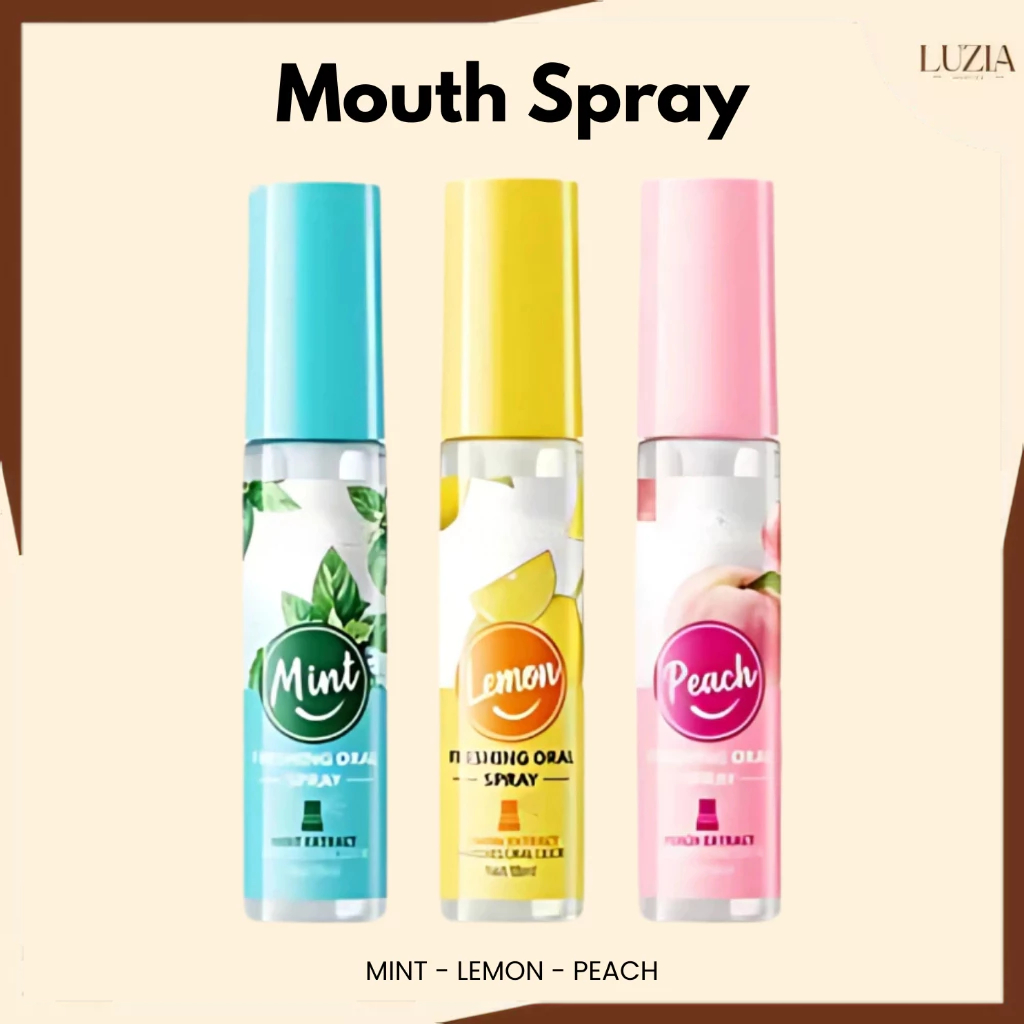 Jual Mouth Spray Oral Penghilang Bau Mulut Penyegar Nafas Parfum Mulut ...