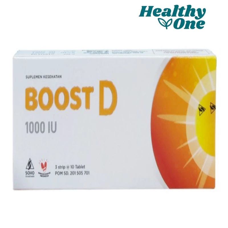 Jual BOOST D 1000 IU 1 BOX 3 STRIP | Shopee Indonesia