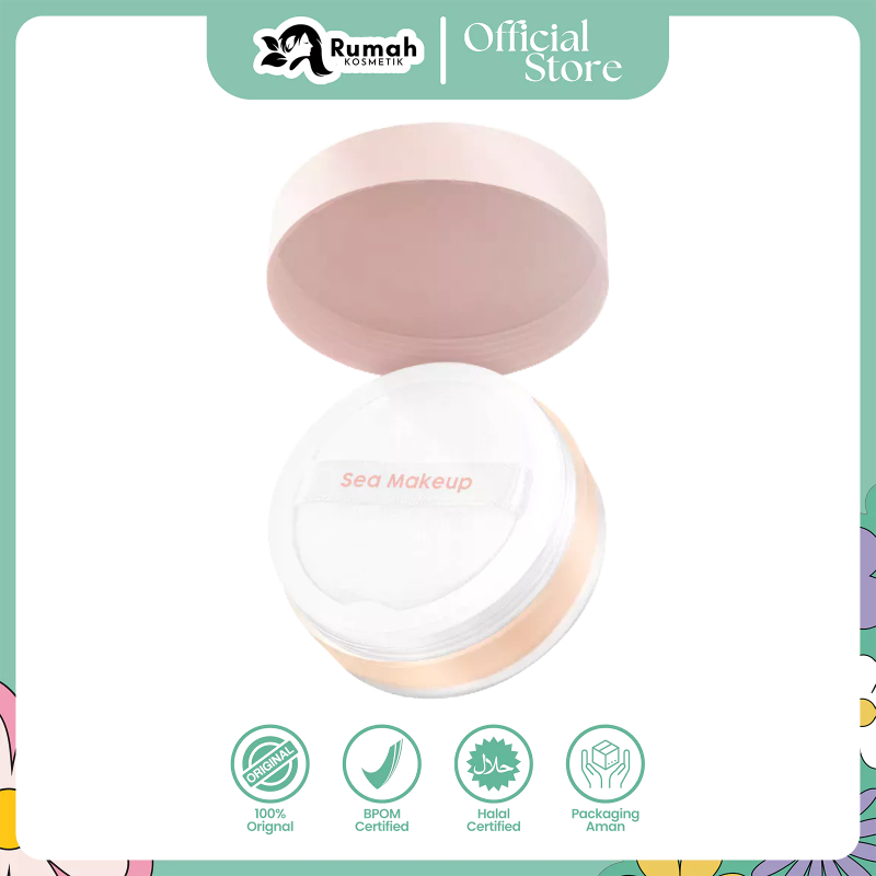 Jual Sea Makeup Acne Blur and Set Loose Powder | Shopee Indonesia