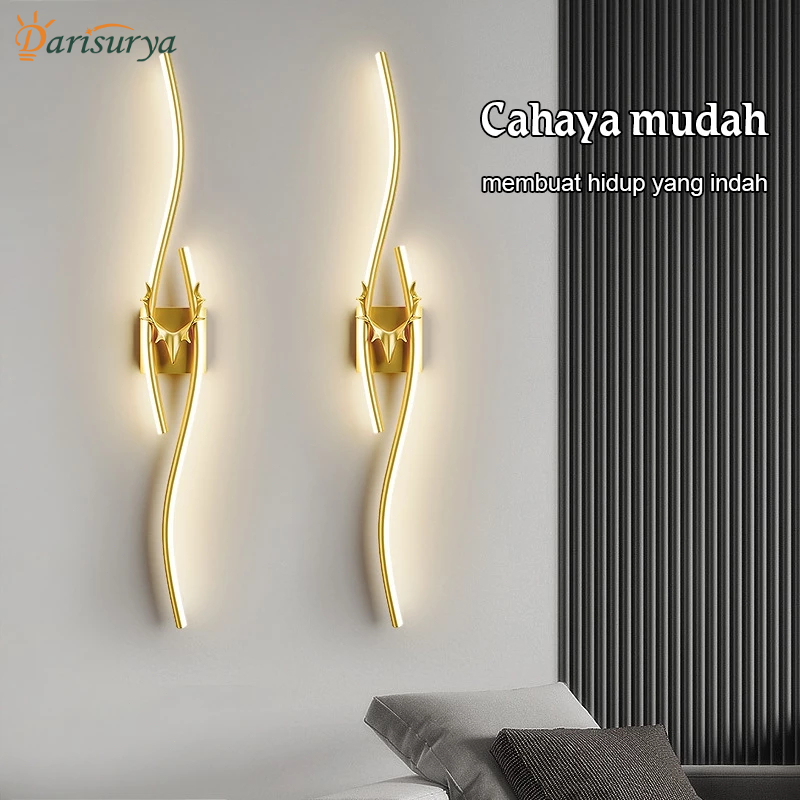 Jual Lampu Dinding Mewah Gaya Lampu Hias Dinding Kamar Yang Baru LED 3 ...