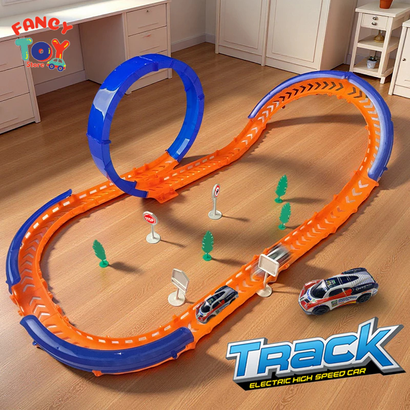 Jual Mainan Mobil Balap Listrik High Speed dengan Track Seru Material ...
