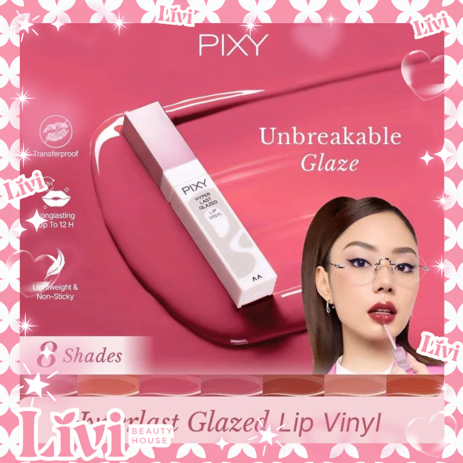 Jual LIVI - Pixy Hyper Last Glazed Lip Vinyl | Shopee Indonesia