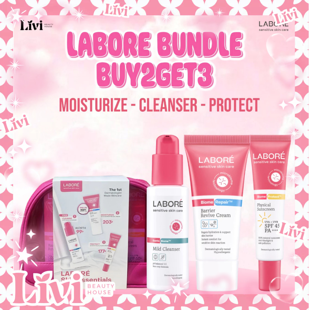 Jual LIVI - LABORE Most Loved Bundle For Normal and Sensitive Skin ...