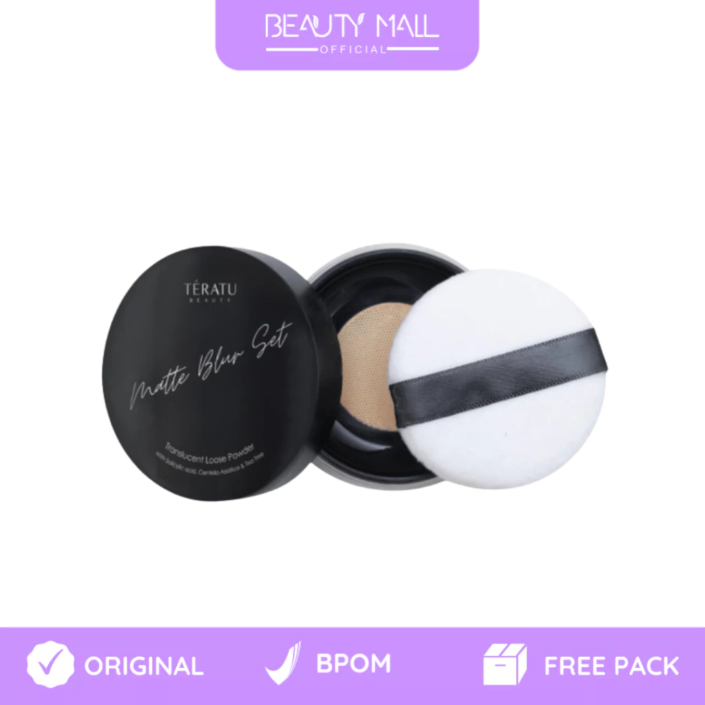 Jual TERATU BEAUTY Matte Blur Set Translucent Loose Powder 15gr ...
