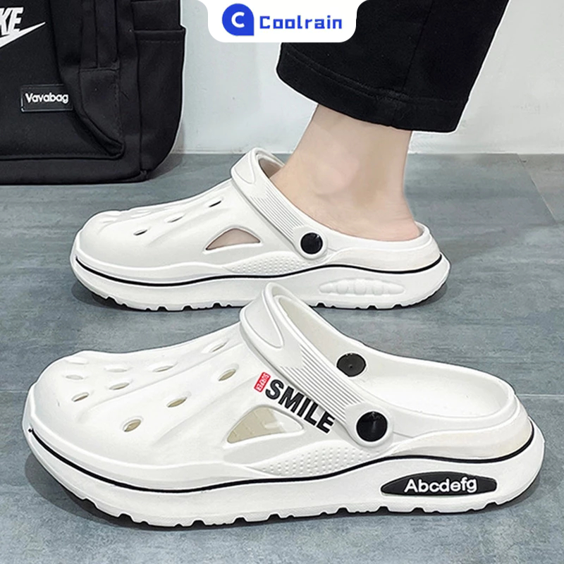 Jual Coolrain Sandal Kodok Nyaman Pria Sandal Selop Baim Pria Casual ...