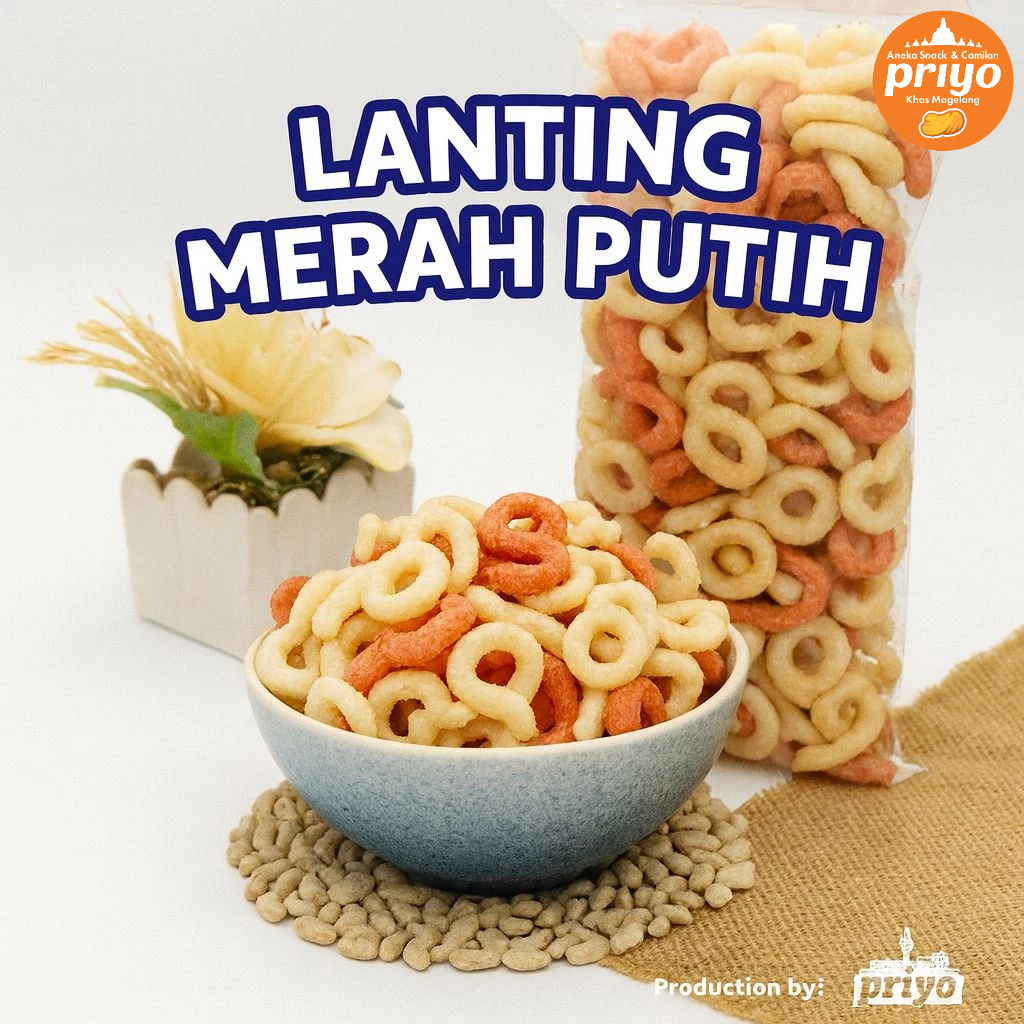 Jual Lanting Merah Putih Renyah Gurih – Snack Tradisional Khas Magelang ...