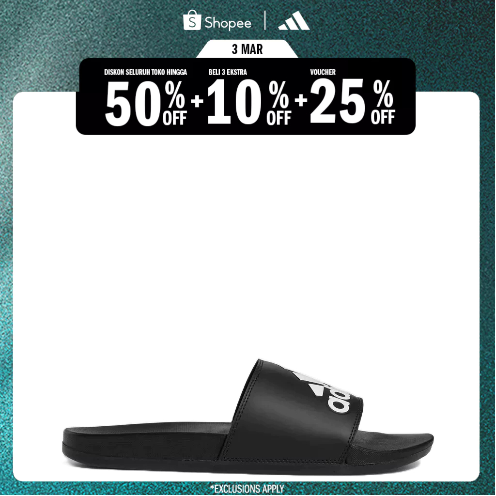 Jual adidas Swimming & Lifestyle Adilette Comfort Slides Unisex Black ...
