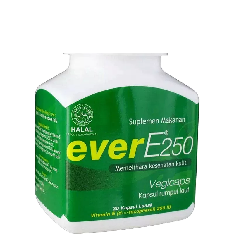 Jual EVER E 250 IU ( 1 BOTOL ISI 30 SOFT CAPSULE) | Shopee Indonesia