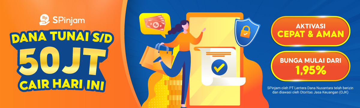 Pinjaman Online Resmi, Cicilan S/D 12 Bulan | SPinjam