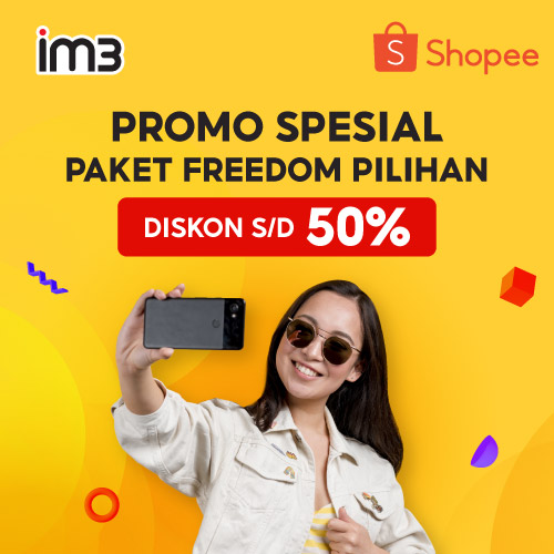 Promo Spesial Paket Freedom Pilihan Diskon 50%