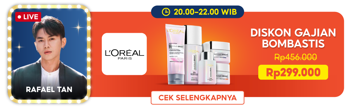 Belanja di Shopee Live | Diskon Kilat s/d 100% Setiap Hari