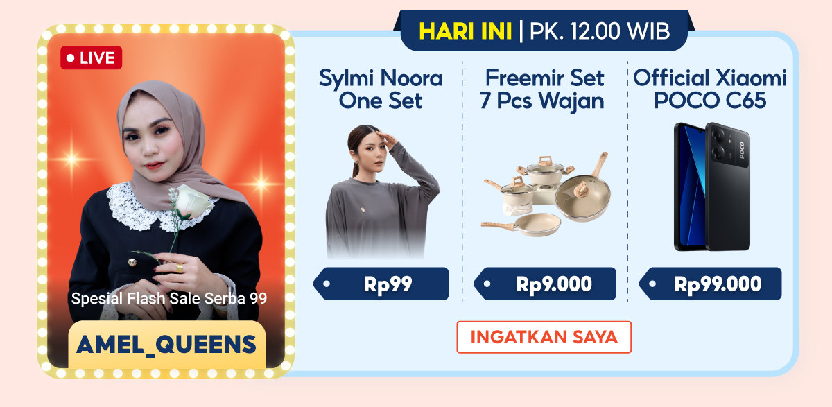 Belanja di Shopee Live Semua Diskon Murah | Live Streaming & Shopping