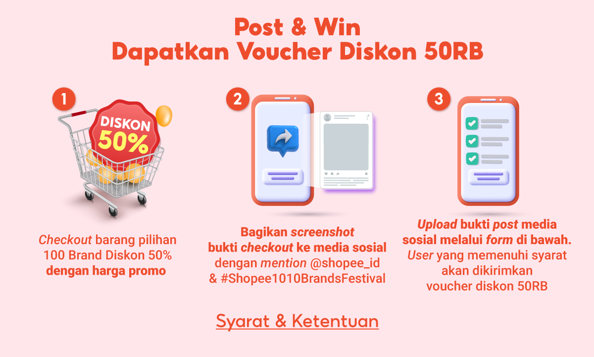 Promo 10.10 | Shopee 10.10 Brands Festival | Mall Monday