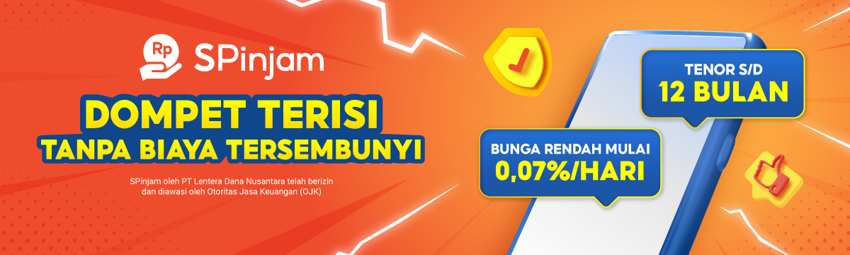Pinjaman Online Resmi, Cicilan S/D 12 Bulan | SPinjam