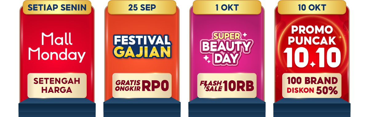 Promo 10.10 | Shopee 10.10 Brands Festival | Mall Monday
