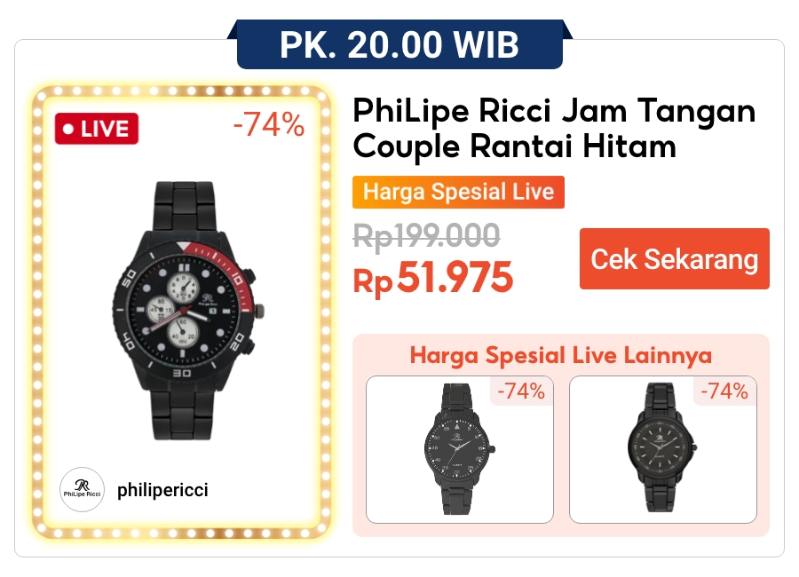Belanja di Shopee Live | Diskon Murah s/d 50RB Setiap Hari
