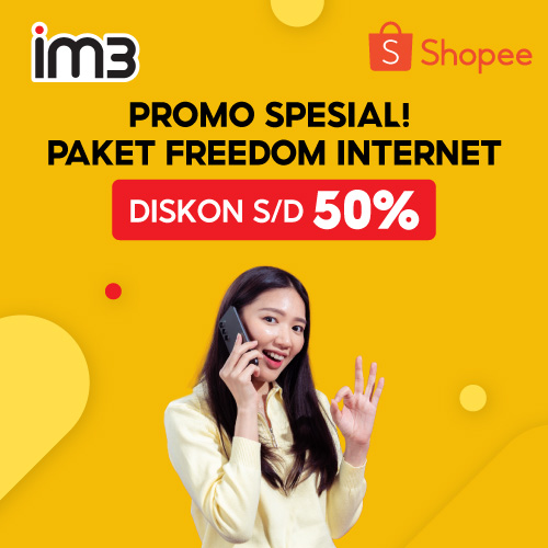 Promo Spesial! Paket Freedom Internet Diskon s/d 50%