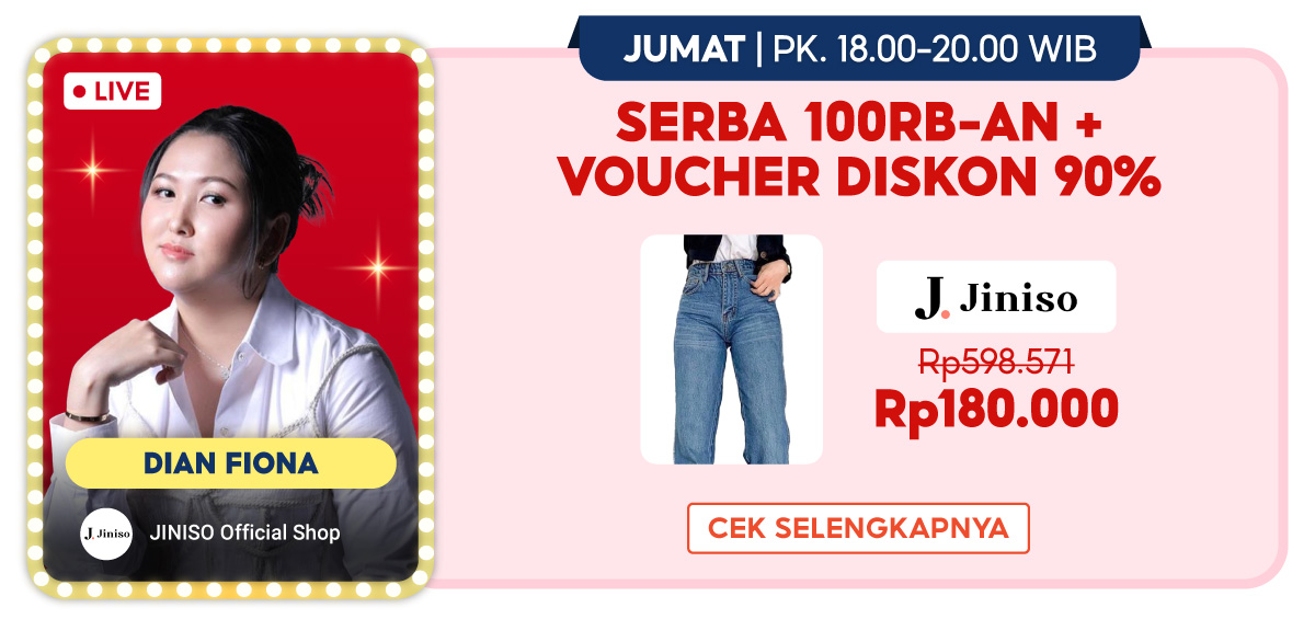 Belanja di Shopee Live | Diskon Murah s/d 40RB Setiap Hari